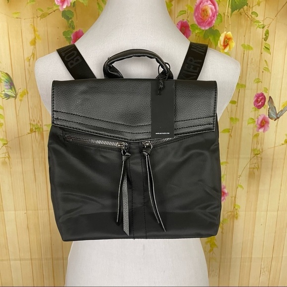 Botkier | Bags | Botkier New York Black Trigger Backpack Purse Bag ...
